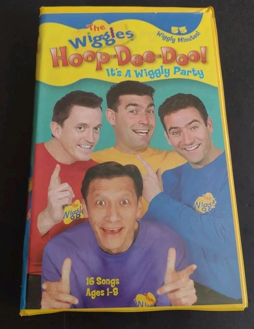 THE WIGGLES HOOP-DEE-DOO It's A Wiggly Party VHS 2002 16 Songs 55 ...