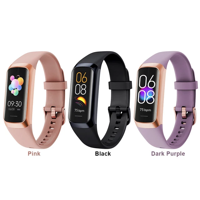 FITNESS TRACKER SLEEP Health Monitor Heart Rate Monitoring LED Screen ...