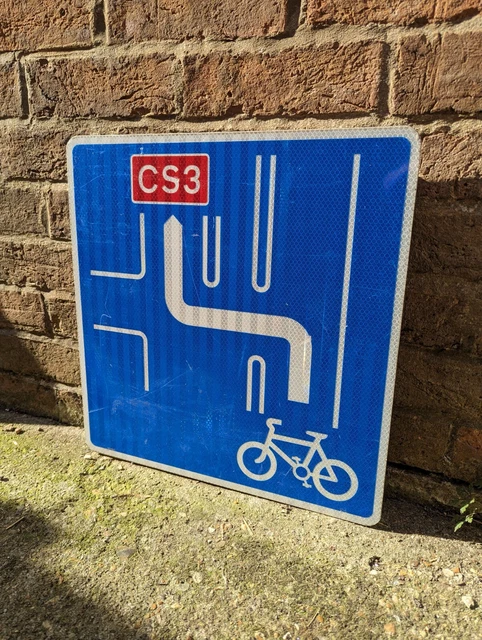 GENUINE TFL TRANSPORT For London Road Sign Street Cycle Superhighway ...