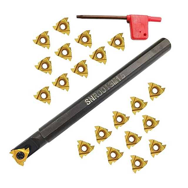 PRECISION BORING BAR and Insert Set for Internal Threading Applications ...