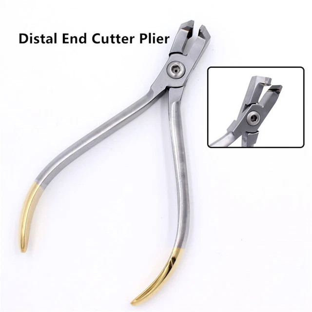 DENTAL FORCEPS ORTHODONTIC Wire Distal End Cutter Plier Bracket Brace ...