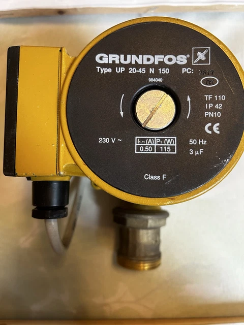 GRUNDFOS UP 20-45 N 150 Zirkulationspumpe Umwälzpumpe Pumpe. EUR 200,00 - PicClick DE