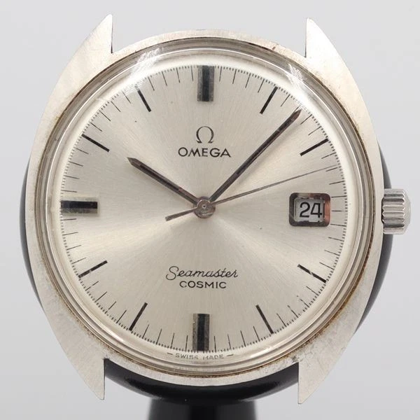 OMEGA SEAMASTER COSMIC Date Hand-Wound Deadstock, Top Condition From ...