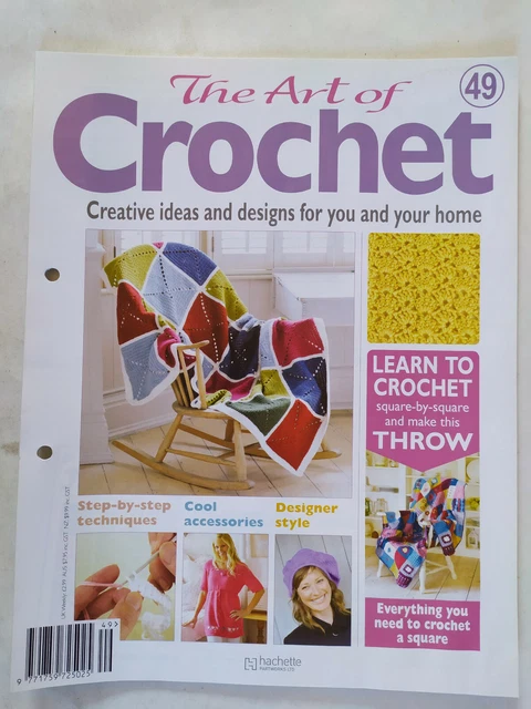 Hachette Partworks The Art Of Crochet FOR SALE! - PicClick UK