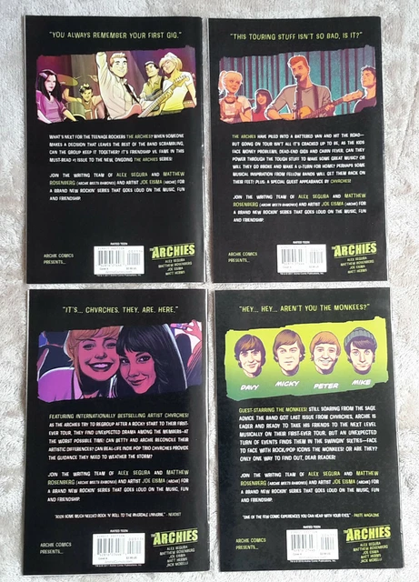 THE ARCHIES (2017) Lot of 7 Comics #1 to #7 | All cover A Joe Eisma G ...
