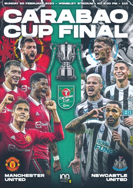 Carabao Cup Final Programme 2024 LFC Vs Chelsea 25/02/24, 01/22/2023