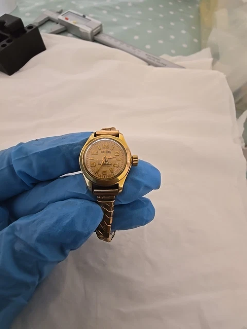 VERY RARE VINTAGE Swiss Made GRADUS Ladies Mechanical Watch Working £52 ...