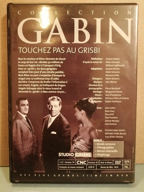 TOUCHEZ PAS AU grisbi - Collection Gabin (Jean Gabin; Dora Doll)/ DVD ...