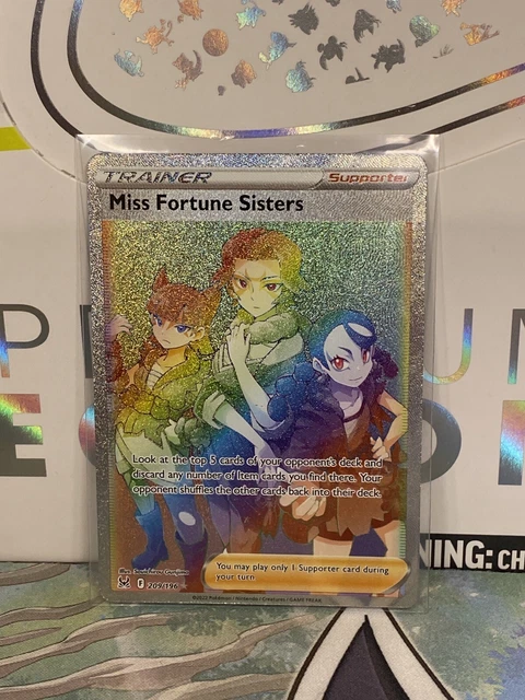POKÉMON TCG MISS Fortune Sisters Sword & Shield - Lost Origin 209/196 ...