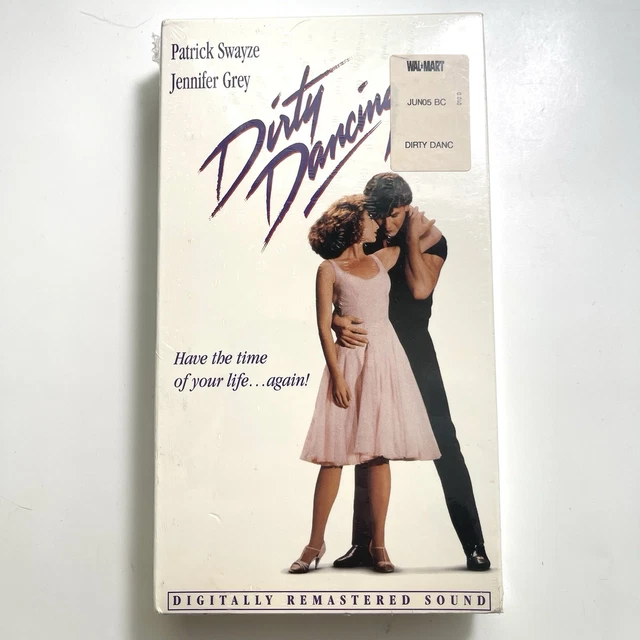 DIRTY DANCING VHS 1997 Remastered Sound Patrick Swayze BRAND NEW SEALED ...