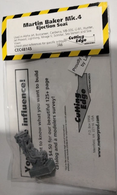 MARTIN BAKER MK.4 Ejector Seat Super Detailing Set - 1/48 Scale ...
