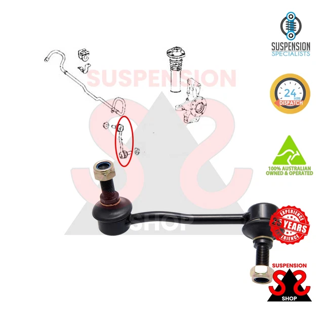 FRONT AXLE LEFT Link Pin/Drop Link, Stabiliser Bar Suit MERCEDES-BENZ Sprinter $37.32 - PicClick AU