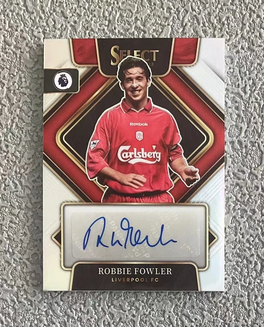 2022-23 SELECT EPL ROBBIE FOWLER Firme Auto Argento Prizm #RFL EUR 9,72 ...