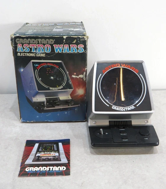 GRANDSTAND ASTRO WARS Game (Red Font) - Boxed & Working £200.00 ...