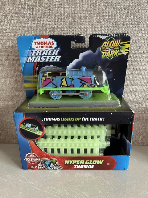 FISHER-PRICE THOMAS & Friends Trackmaster Hyper Glow Thomas Motorised ...