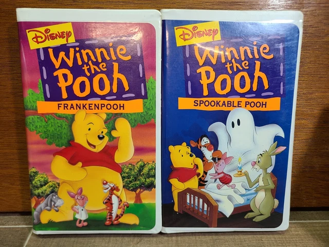 WINNIE THE POOH - Frankenpooh + spookable pooh VHS £10.21 - PicClick UK