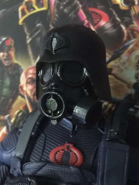 COBRA TROOPER GAS Mask B 1:18 scale Head 3.75 inch Action Figure EUR 5 ...