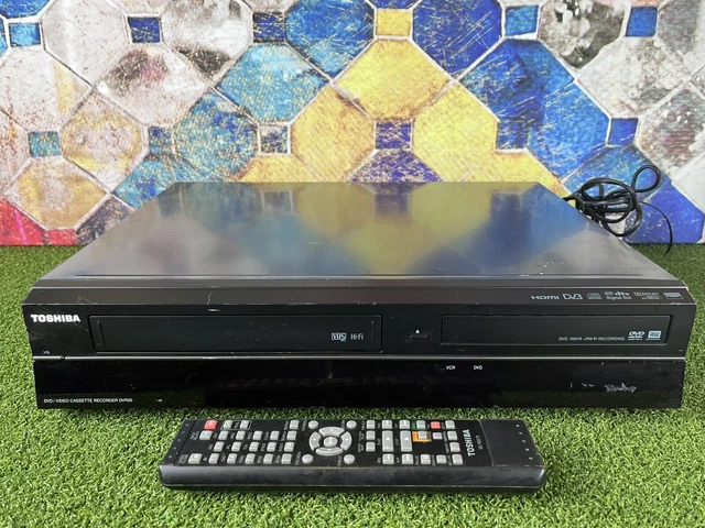 TOSHIBA DVR20KB DVD VHS Recorder Combo Copy VHS to DVD + Remote Control £129.99 - PicClick UK