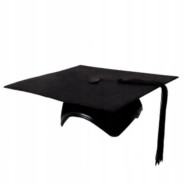 BLACK STUDENT CAP Gown Party Fancy Dress Accessory £29.99 - PicClick UK