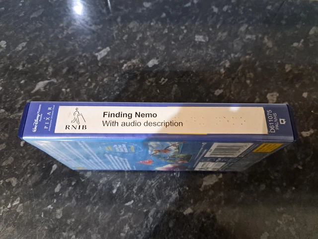 DISNEY PIXAR FINDING Nemo Rnib Vhs Video With Audio Description EUR 14 ...
