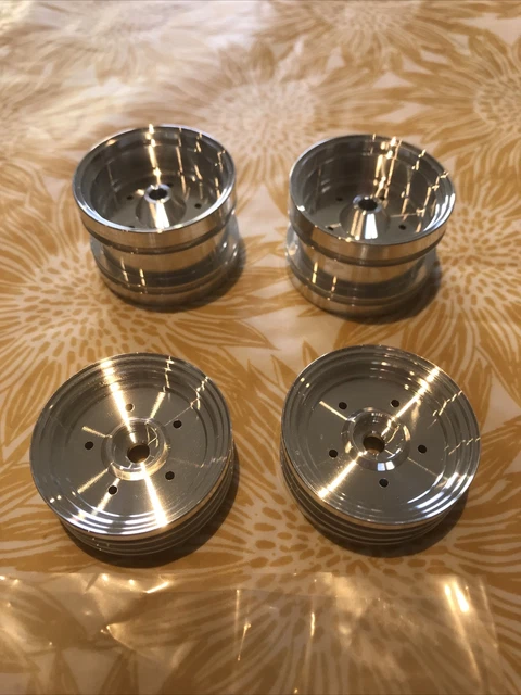 1.7& ALUMINIUM WHEELS for Tamiya Fast Attack, Buggy Champ/Rough Rider ...