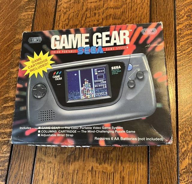 SEGA GAME GEAR Portable Video Game System BOX & INSERTS ONLY! NO ...