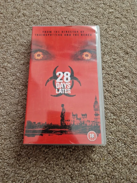 28 DAYS LATER - VHS Tape Horror Zombies £1.99 - PicClick UK