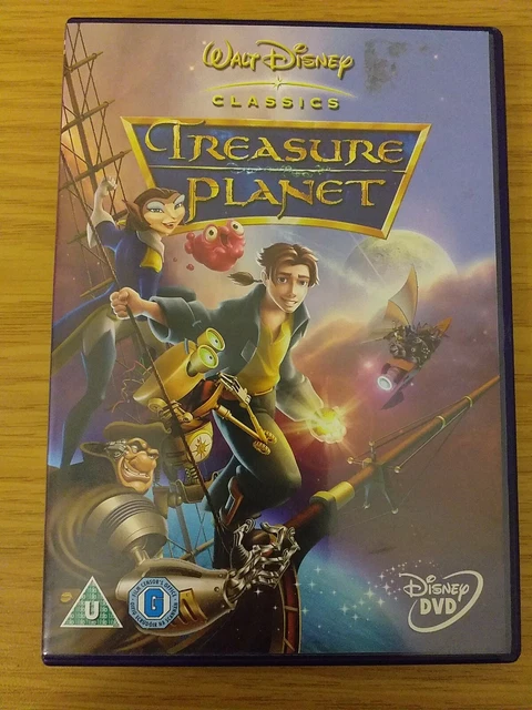 TREASURE PLANET DVD, Walt Disney Classics, U cert, includes bonus ...