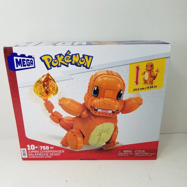 MEGA CONSTRUX POKÉMON Jumbo Charmander Building Set 750pcs Sealed $36. ...