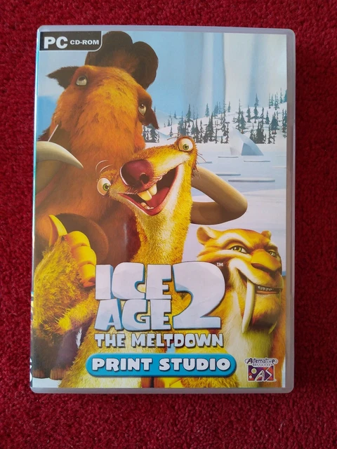 ICE AGE 2 The Meltdown Print Studio Pc Cd Rom Be creative £1.99 ...