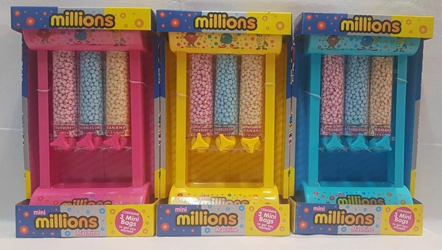 DUBBLE BUBBLE CHEWING Gumballs XL Dispenser or Mini Millions Dispensing ...