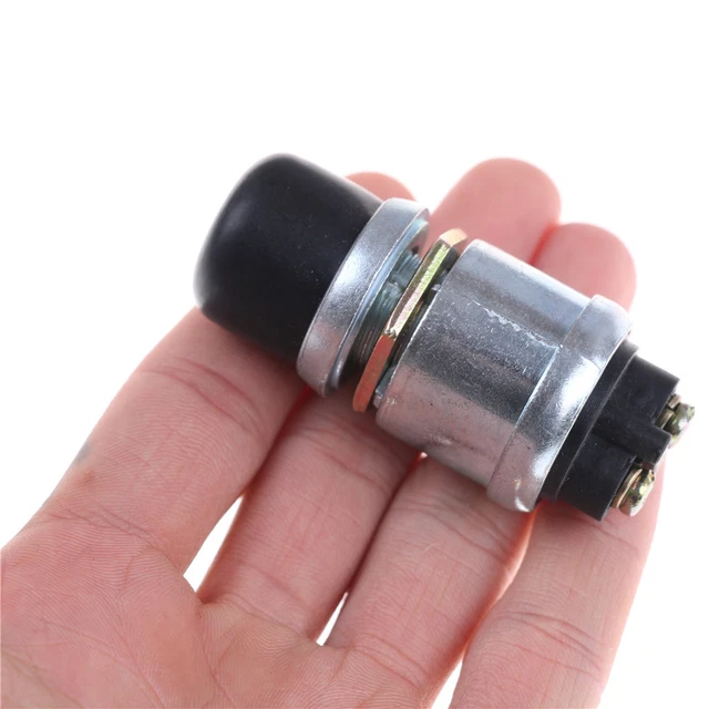 12V DC HEAVY Duty Momentary Start Buttons Push Switch Car Boat.Engine ...