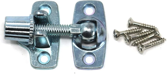 FIXTE SASH WINDOW Fastener Lever Lock Twist Arm Catch Bright Zinc ...