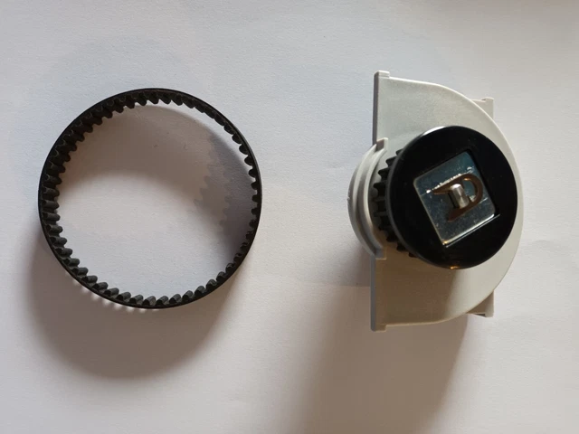 GENUINE SEBO DUO Bearing Block Assembly Left Side + 3042 Drive Belt £52 ...