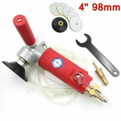 NEW 4& PNEUMATIC Wet Polisher Wet Grinder Sander For Granite Marble ...