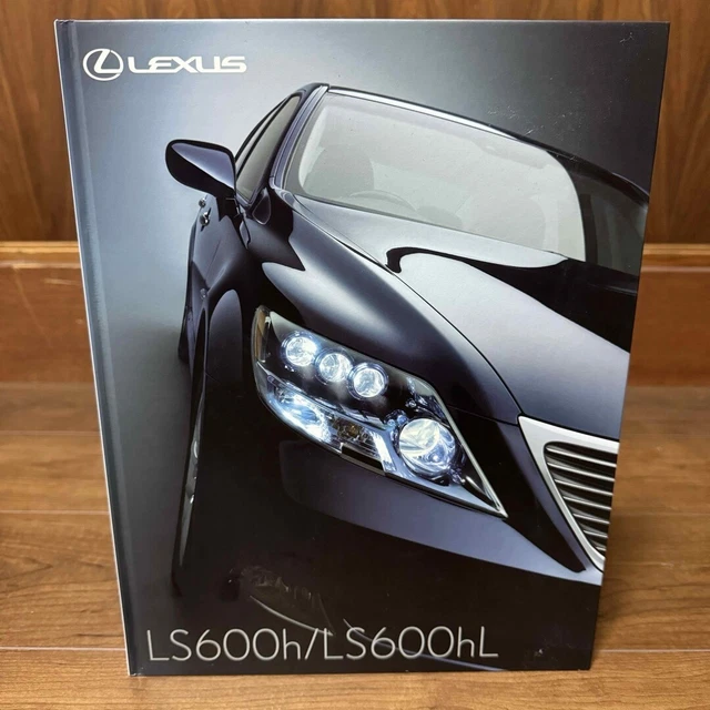 EXTREMELY RARE Lexus LS600h LP600hL Limited Catalog £64.80 - PicClick UK
