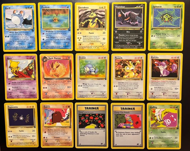 LOT 56 CARTES Pokémon Wizards Promo/1st édition/Stamp/GX/Celebrations ...