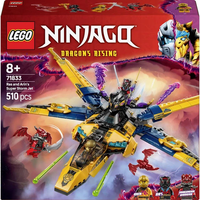 71833 LEGO® NINJAGO Super-tempête de ras et d'Arins EUR 58,98 - PicClick FR