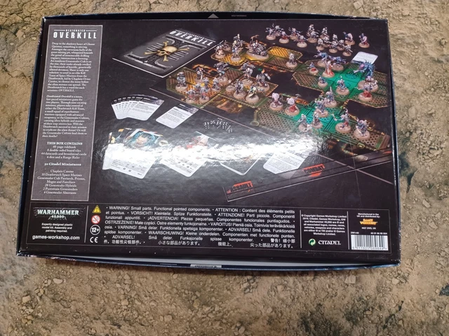 WARHAMMER 40K DEATHWATCH Overkill Box GW Space Marines Genestealers ...