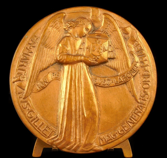 MÉDAILLE ORDRE DES dominicains MARTINUS STANISLAUS GILLET sc Guzman ...