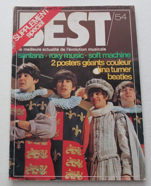 MAGAZINE BEST 54, roxy music soft machine alice cooper tina turner ...
