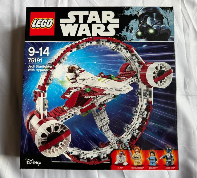 LEGO STAR WARS Jedi Starfighter with Hyperdrive (75191) nuovo e non ...