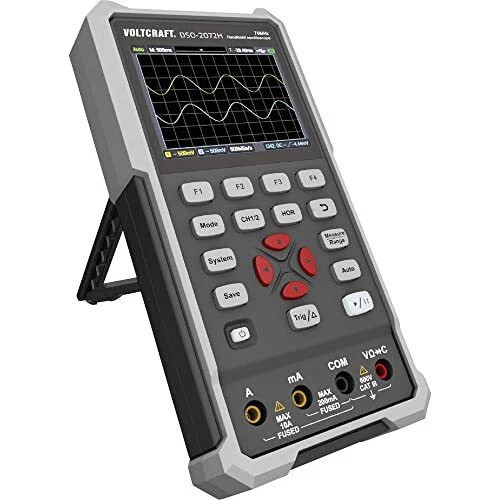 OSCILLOSCOPE MANUEL (SCOPE-METER) VOLTCRAFT DSO-2072H 70 MHz 2 canaux ...