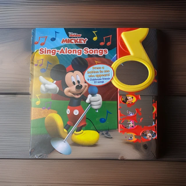 DISNEY JUNIOR MICKEY Mouse Clubhouse: Sing-Along Songs Mirror Sound ...