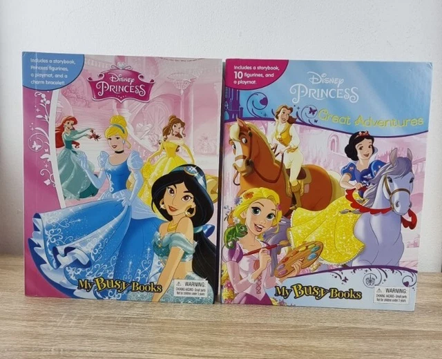 DISNEY PRINCESS MY Busy Books X 2 Playmat And Figures Included.. £10.00 ...