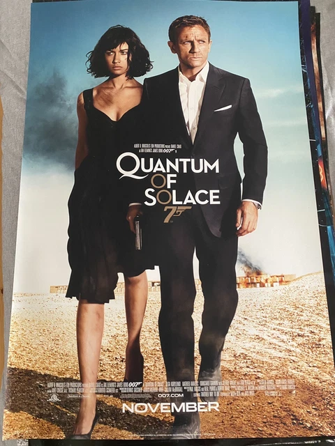 007 QUANTUM OF Solace original movie poster $15.00 - PicClick AU
