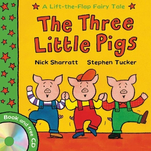 THE THREE LITTLE Pigs (Lift-The-Flap Fairy Tales)-Stephen Tucker, Nick ...