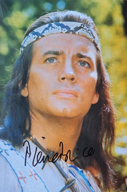 ORIGINAL AUTOGRAMM VON PIERRE BRICE (Winnetou, Karl May) auf DINA4-Echtfoto EUR 30,00 - PicClick DE