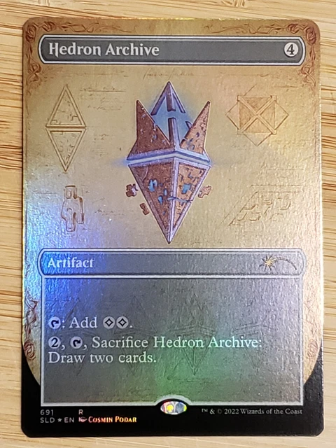 MTG - HEDRON ARCHIVE *Borderless Foil* (SLD 691) NM Magic the Gathering ...