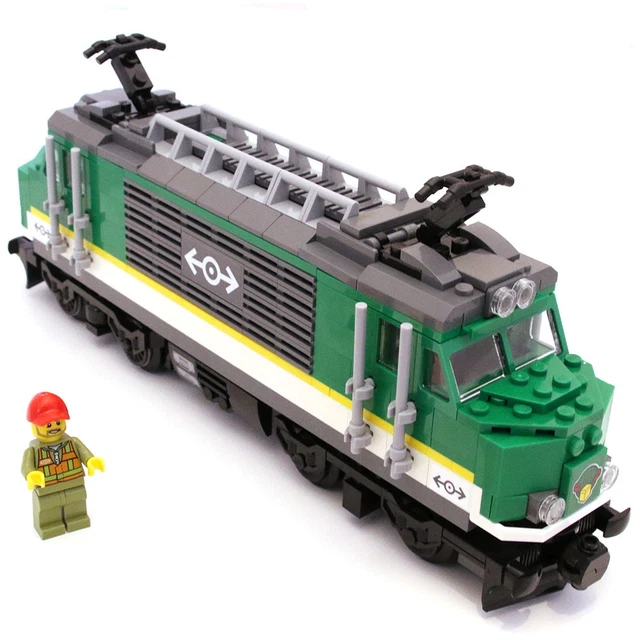 LEGO TRAIN CITY Cargo Locomotive Engine (No Battery and Motor) from ...